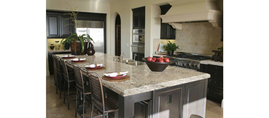 SNOWFALL GRANITE - Art Stone Surfaces Orlando