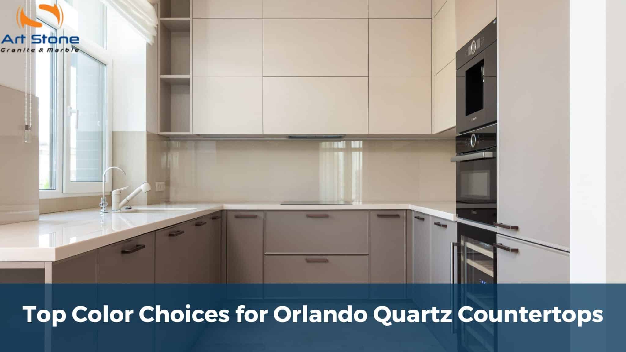 Top color choices for Orlando quartz countertops
