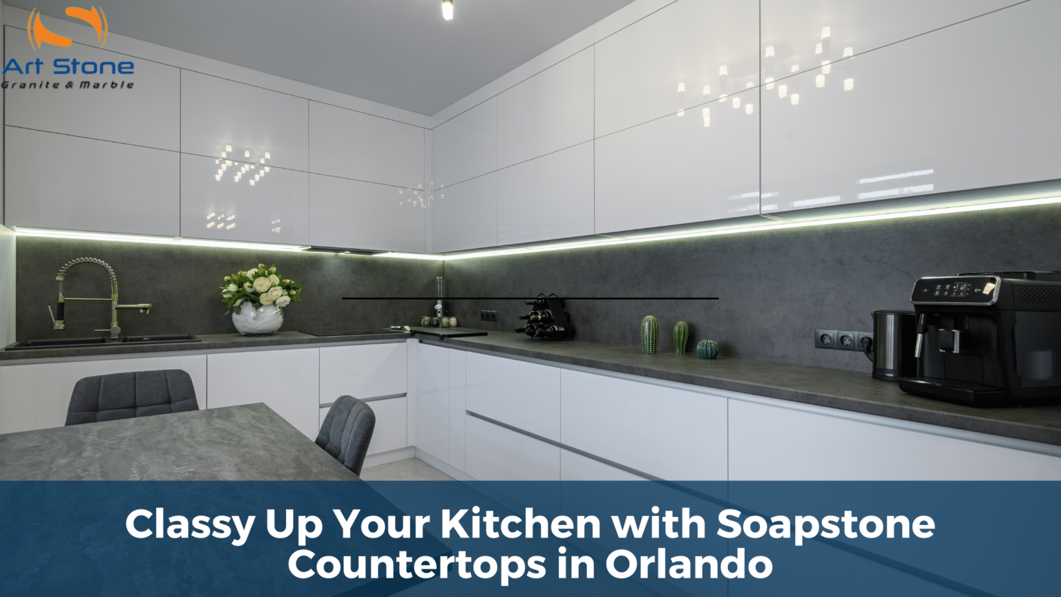 Classy Up Your Kitchen with Soapstone Countertops in Orlando